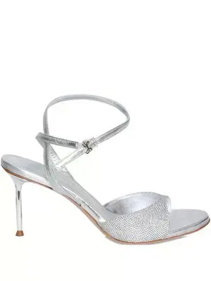 SERGIO LEVANTESI Crystal-embellished Stiletto Sandals
