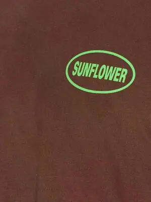 SUNFLOWER Logo Print T-shirt