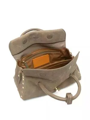 ZANELLATO Small Twist-lock Handbag - Grey