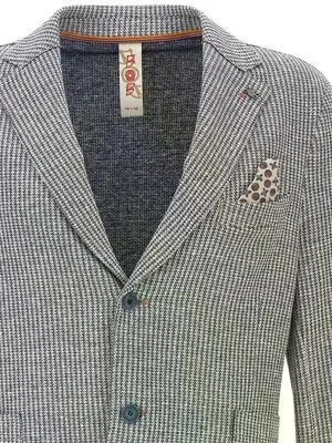 BOB Textured-weave Blazer With Peak Lapels