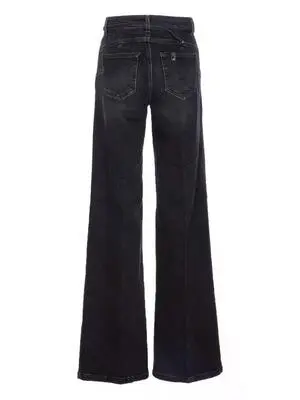 Liu Jo Logo-plaque Flare Jeans
