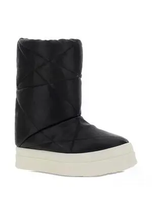 Rick Owens Quilted Leather Boots