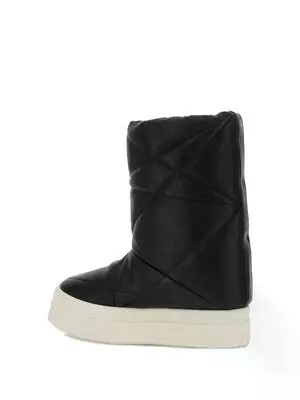 Rick Owens Quilted Leather Boots