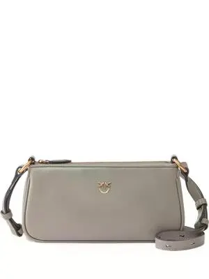 Pinko Zip-fastening Leather Mini Bag Grey