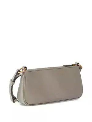 Pinko Zip-fastening Leather Mini Bag - Grey