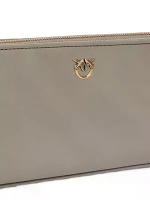 Pinko Zip-fastening Leather Mini Bag - Grey