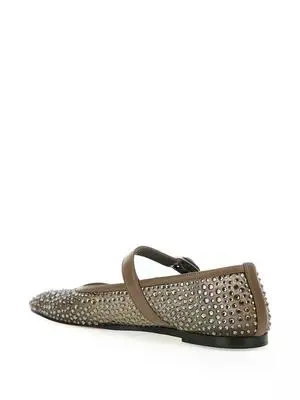 Le Monde Beryl Embellished Mary Jane Ballet Flats