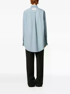 Ami Oversized Cotton Shirt