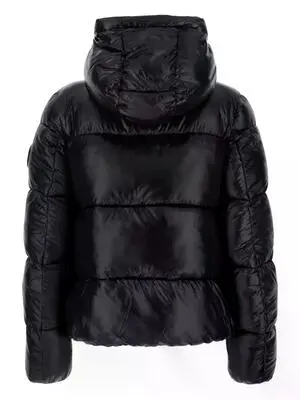 SAVE THE DUCK Quilted Hooded Jacket - Black