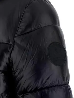 SAVE THE DUCK Quilted Hooded Jacket - Black