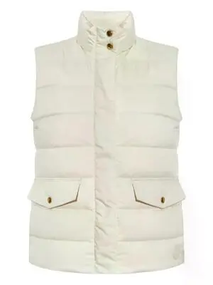 Moncler Besset Quilted Gilet - Neutrals