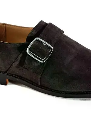 Church's Single-buckle Suede Monk Shoes