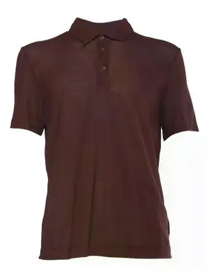 BALLANTYNE Short-sleeve Cotton Polo Shirt
