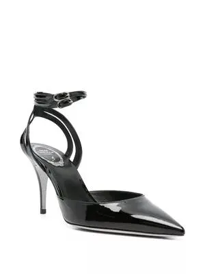 Rene Caovilla 80mm Leather Heeled Pumps
