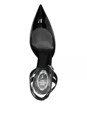 Rene Caovilla 80mm Leather Heeled Pumps