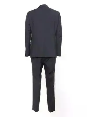 LUIGI BIANCHI MANTOVA Scalloped-detail Suit - Grey