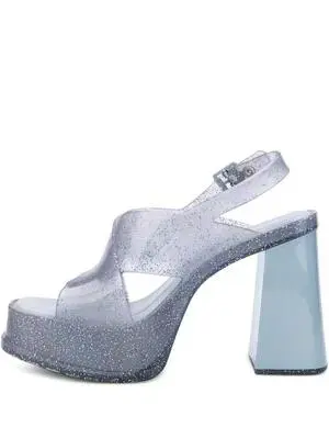 Melissa Glitter Platform Pumps