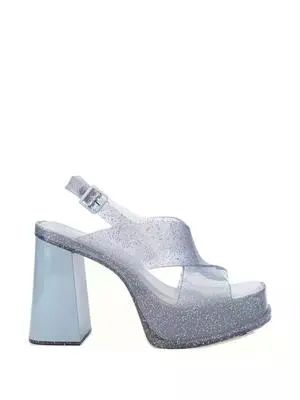 Melissa Glitter Platform Pumps