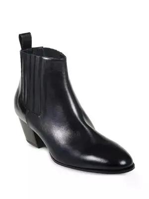 SERGIO LEVANTESI Elastic-panel Block-heel Boots