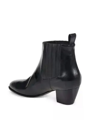 SERGIO LEVANTESI Elastic-panel Block-heel Boots