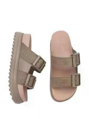 Melissa Platform Double-strap Slides