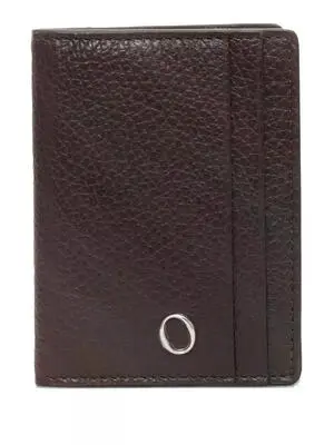 ORTIGNI Logo-plaque Leather Cardholder