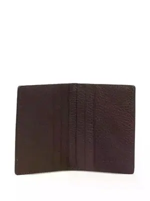 ORTIGNI Logo-plaque Leather Cardholder