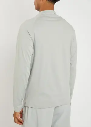 CONDITION Stretch-jersey Quarter-zip Top