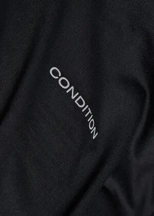 CONDITION Stretch-jersey Quarter-zip Top