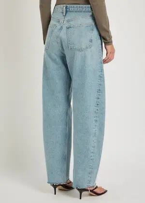 AGOLDE Luna Barrel-leg Jeans - Blue