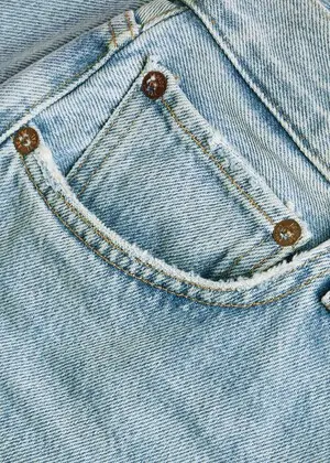 AGOLDE Luna Barrel-leg Jeans - Blue