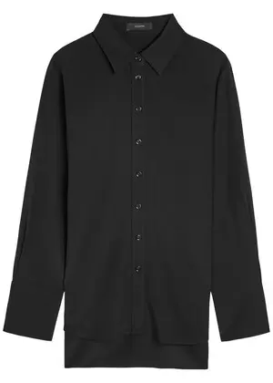 JOSEPH Silk-crepe Shirt