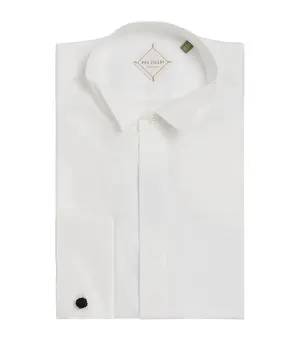 PAL ZILERI Pal Zileri Cotton Hidden Button Shirt