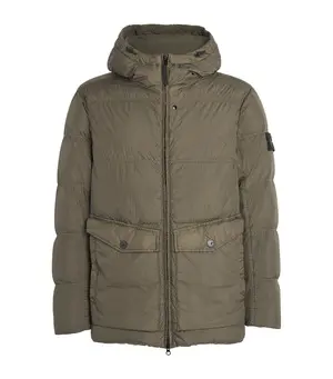 Stone Island Mid Length Coats For Men