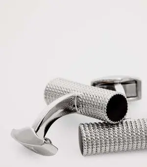 Tateossian Polished Cable Rope Cufflinks