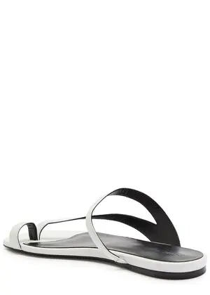 Khaite Aimee Leather Sandals