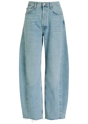 AGOLDE Luna Barrel-leg Jeans - Blue