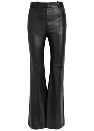 JOSEPH Tafira Leather Trousers