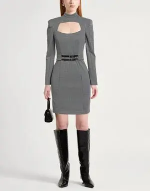 CRISTINAEFFE Houndstooth Mini Dress