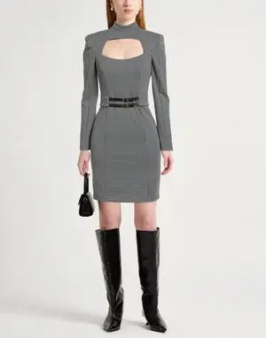 CRISTINAEFFE Houndstooth Mini Dress