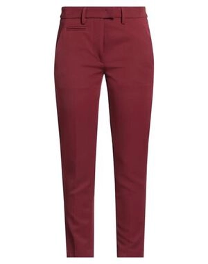 DONDUP Polyester And Elastane Tapered Pants - Brick