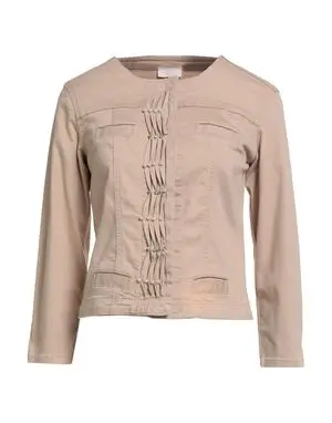 LIU •JO Gabardine Jacket With Appliqués