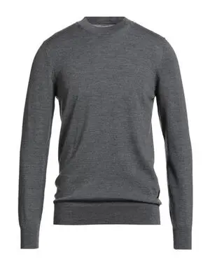Iceberg Solid Wool Sweater - Grey