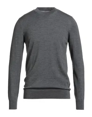 Iceberg Solid Wool Sweater - Grey