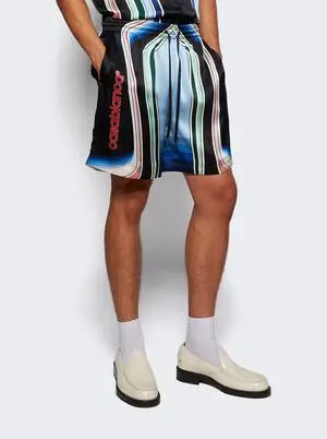 Casablanca Drawstring Shorts - Multi