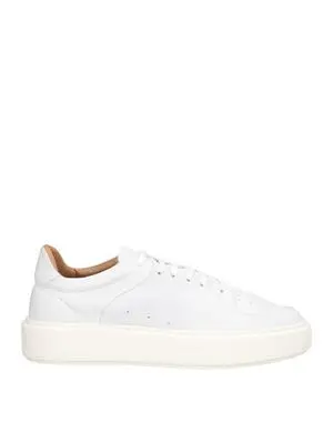 TESTONI Low-top Leather Sneakers - Off White