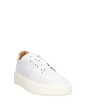 TESTONI Low-top Leather Sneakers - Off White