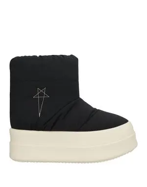 Rick Owens Padded Flatform Ankle Boots - Black