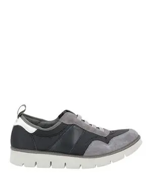 PANCHIC Leather And Nylon Sneakers Black