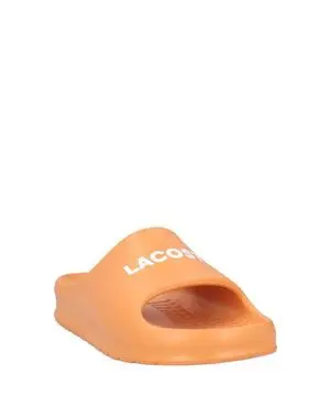 Lacoste Rubber Slides - Orange